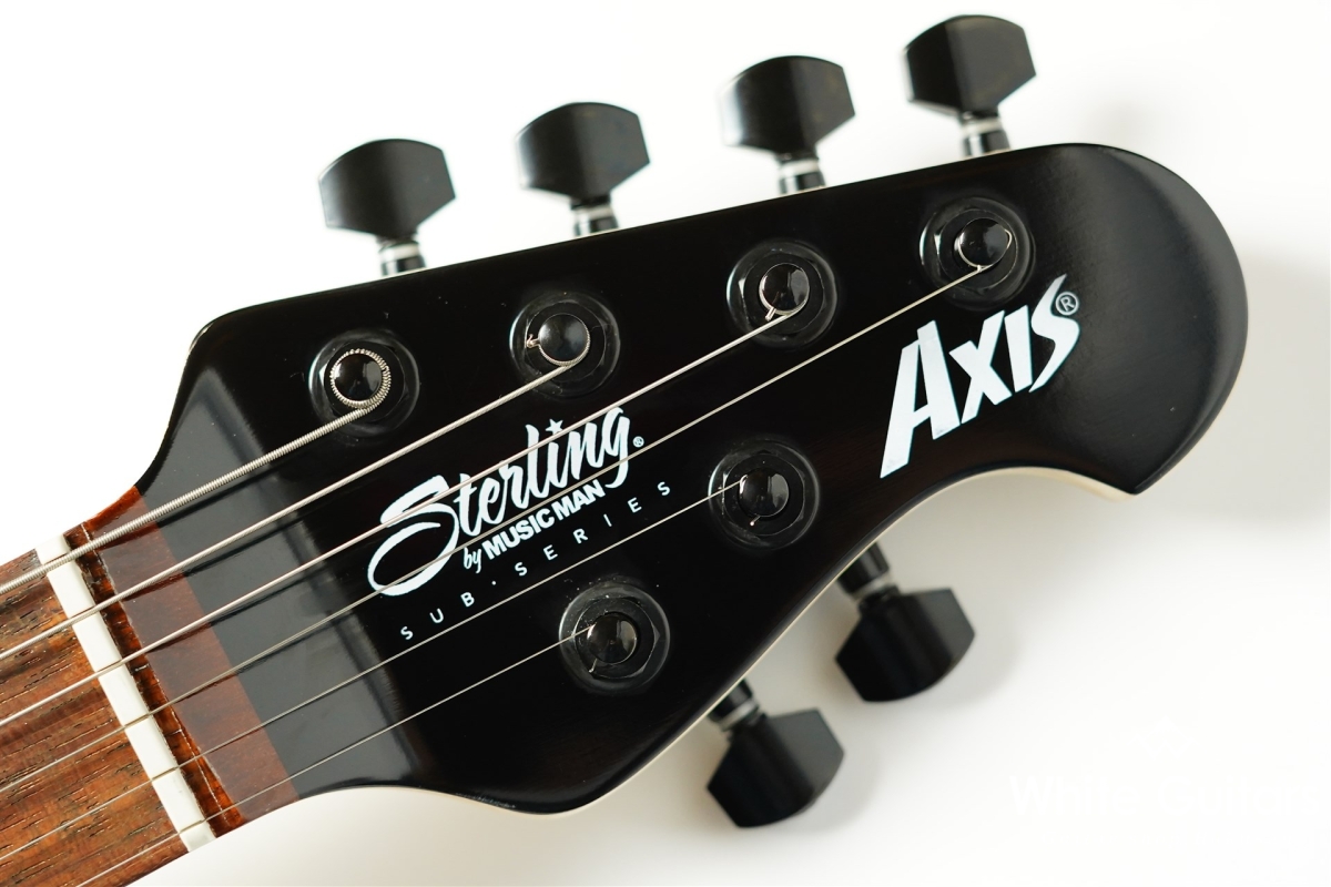 Sterling by MUSIC MAN AXIS SUB AX3S-BK-R1 - Black | White Guitars ...