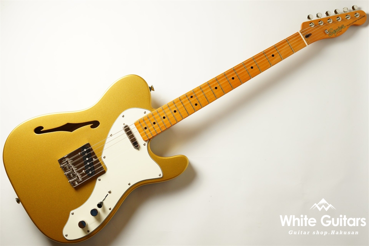 Squier by Fender Classic Vibe ‘60s Telecaster Thinline - Aztec Gold ...