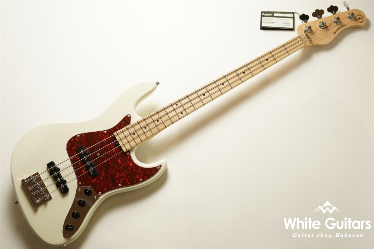 Sadowsky ME21 VJ4 MP - Solid Olympic White High Polish | White Guitars ...