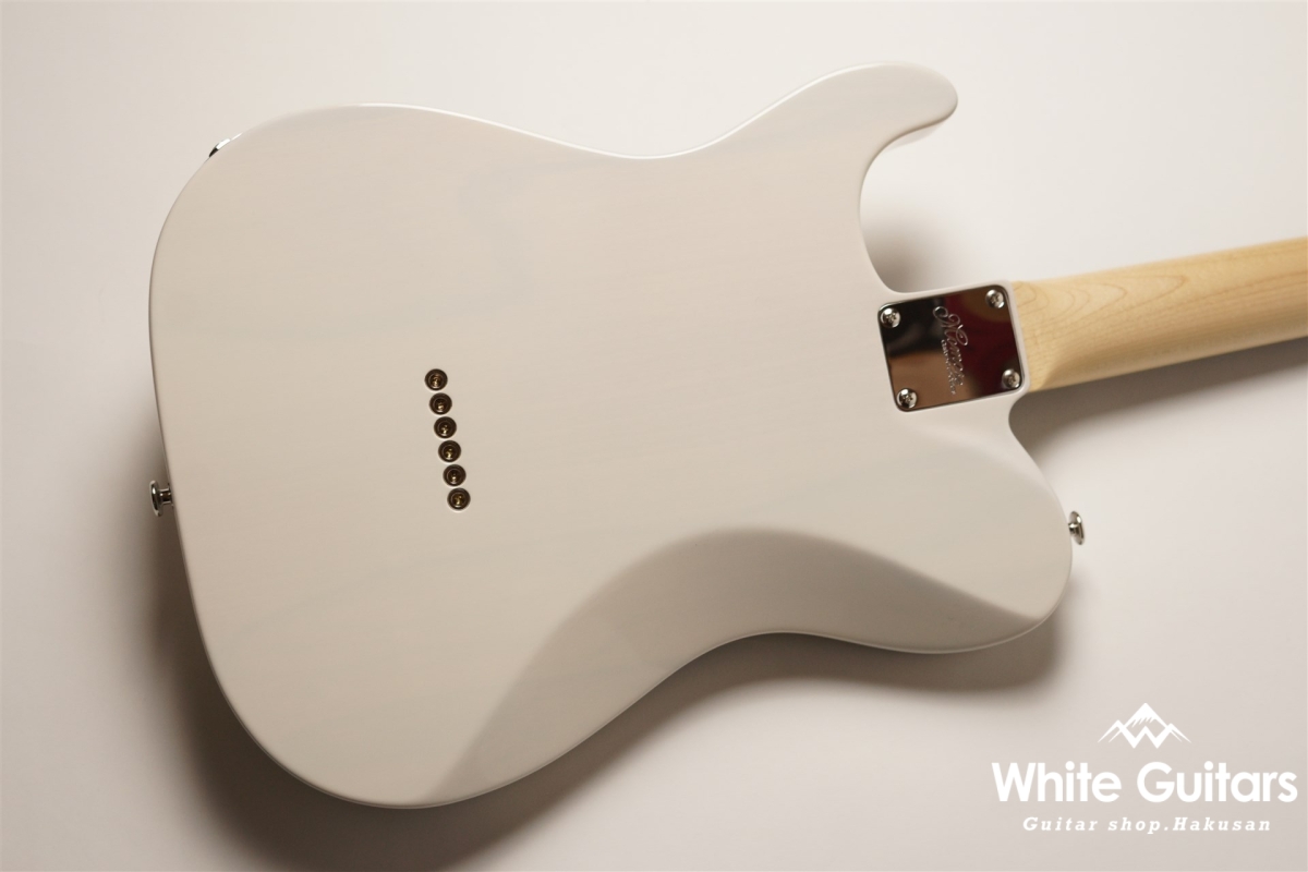 MOMOSE MT2-STD/R - White Blonde / Gold Acryl Pick Guard | White Guitars Online Store