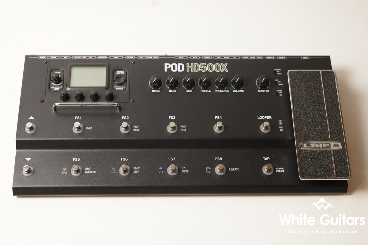 LINE 6 POD HD 500 X | White Guitars Online Store