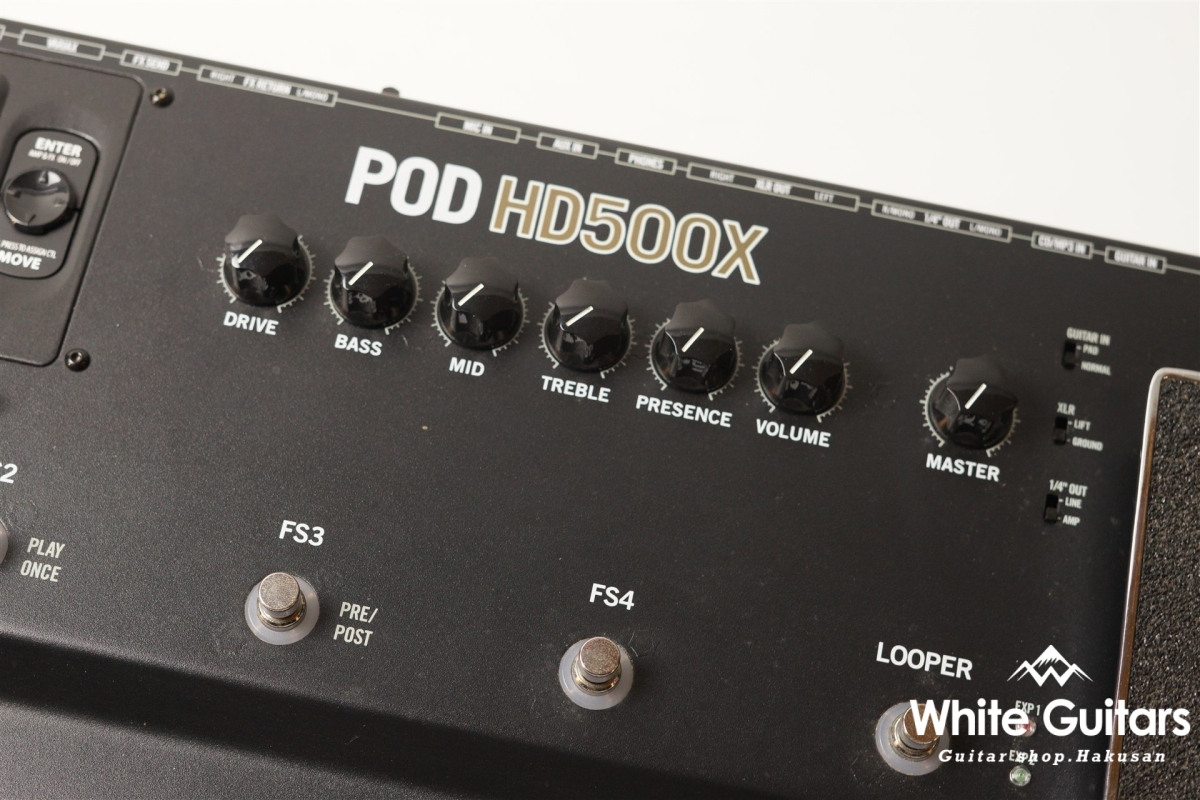 LINE 6 POD HD 500 X | White Guitars Online Store
