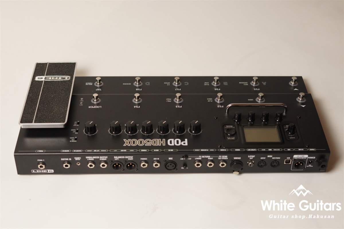 LINE 6 POD HD 500 X | White Guitars Online Store